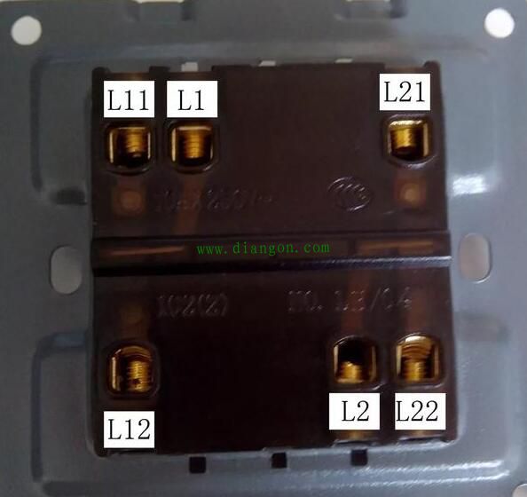 双控开关中L1-L11-L12-L2-L21-L22的是什么意思呀，哪根是火线哪？ - 问题互帮_电工电气学习网