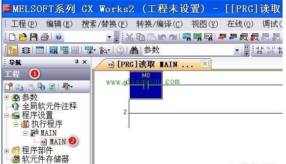 三菱PLC GX-Works2,GX-Developer，编程怎么互相转换？ - PLC论坛_电工电气学习网