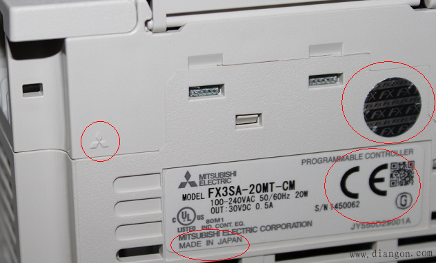 三菱FX3SA系列PLC初了解 - 三菱plc_电工电气学习网