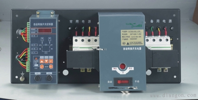 双电源自动转换开关ATSE设计原理和接线图 - 电力配电知识_电工电气学习网